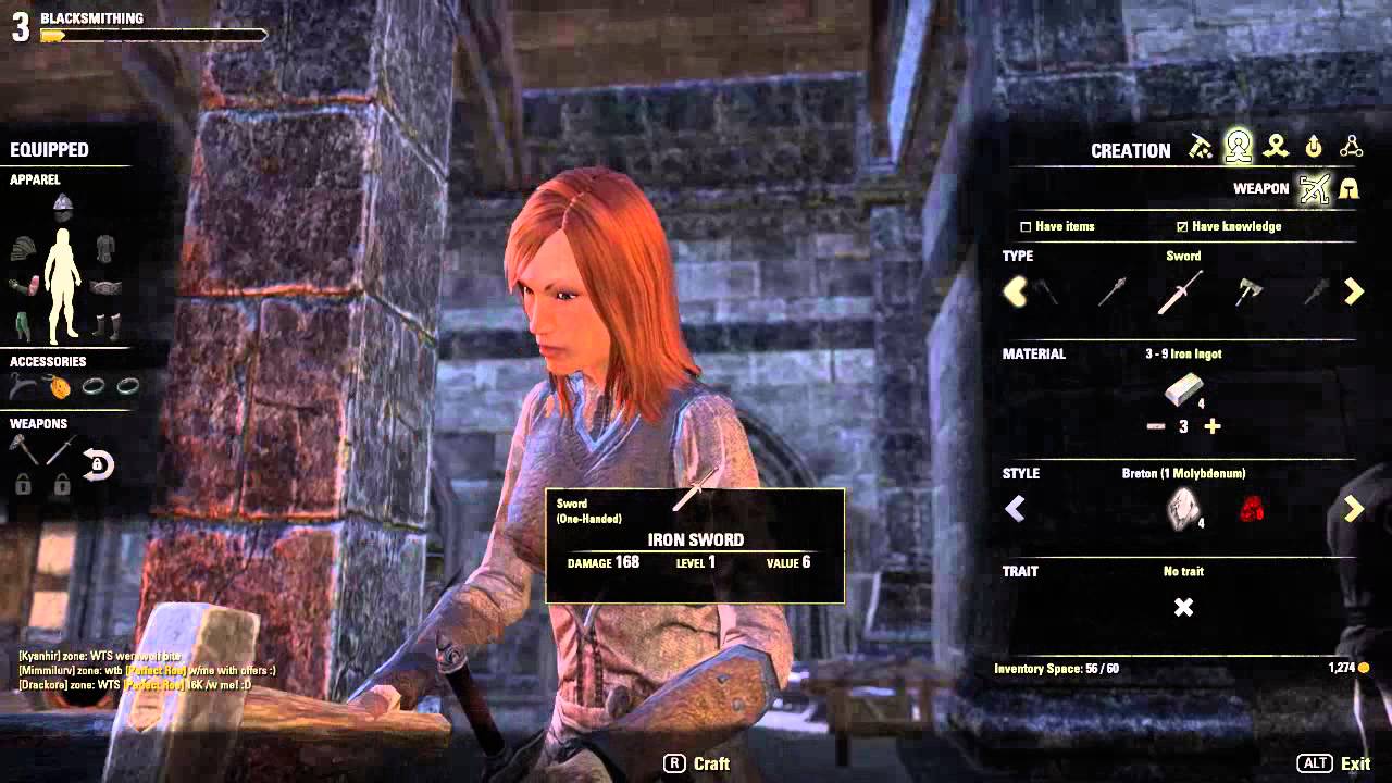 Quest Blacksmith Writ Part 2 In ESO