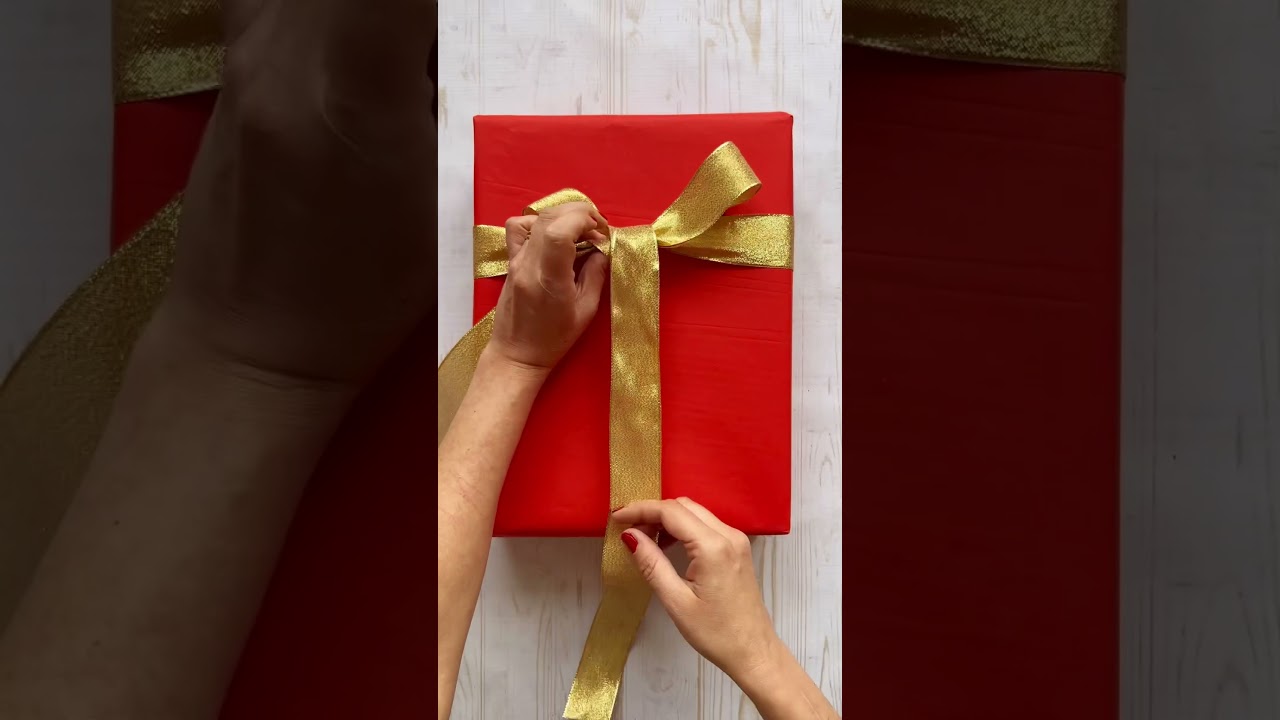 COMO HACER UN MOÑO PARA REGALO