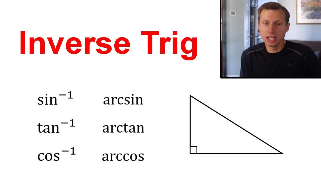 Inverse Trig Functions - Arcsin, Arccos, Arctan