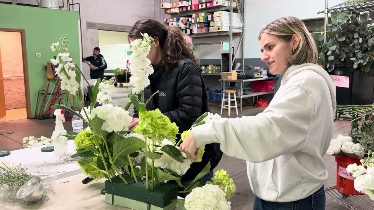 DIY wedding florals at The Flowerman!