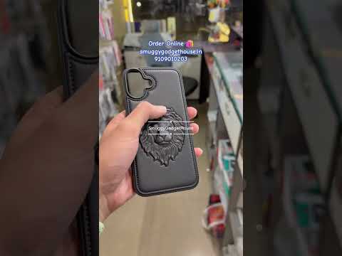 Lion Leather case for Iphone 16 Plus π€π¦