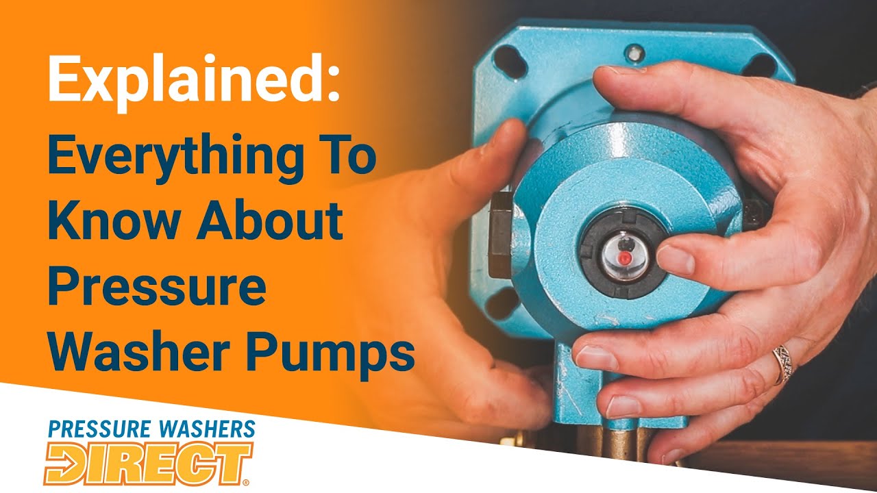 Pressure Washer Pumps — Everything You Need to Know