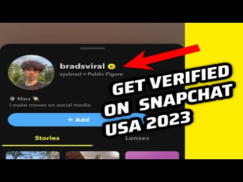 How To Get Verified Snap Star On Snapchat! (2024)