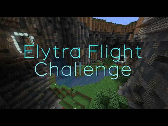 Elytra Flight Challenge Minecraft Map