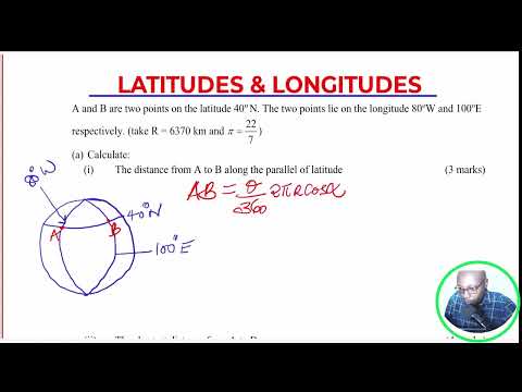 LONGITUDES AND LATITUDES