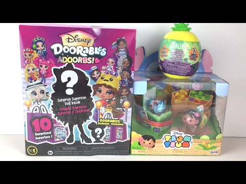 Disney Lilo & Stitch Doorables Adoorbs Doll, "That's So Stitch" & Tsum Tsums ✨ Unboxing & Review