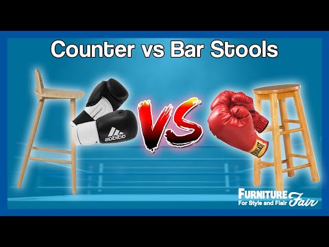 Counter vs Bar Stools - Which one do I need??