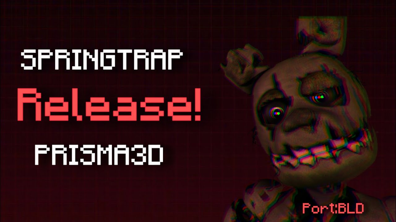[P3D|2.1|FNAF] Springtrap release for prisma3D 2.1