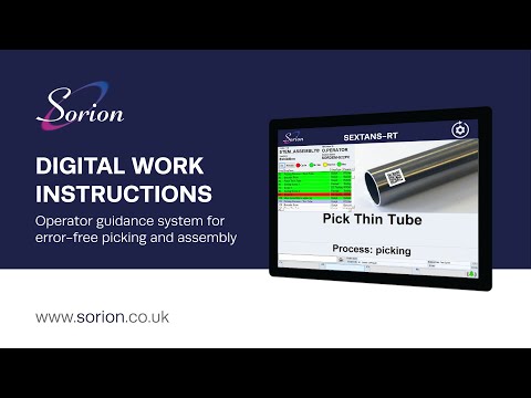 Digital Work Instructions - Sorion Electronics
