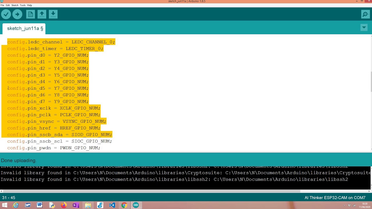 ESP32 Camera -  Image server