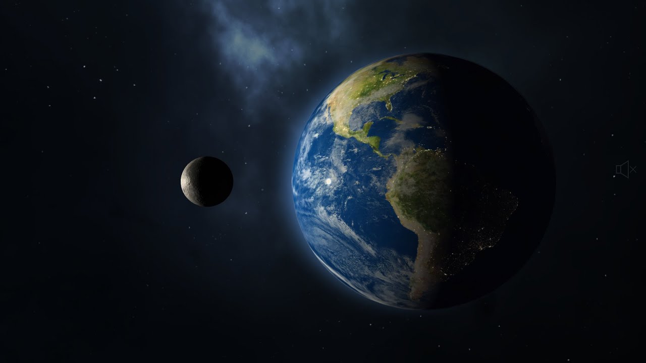 Earth Night Lights | WebGL 3D Demo