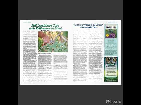 October 2023 issue of Washington Gardener Magazine sneak peek