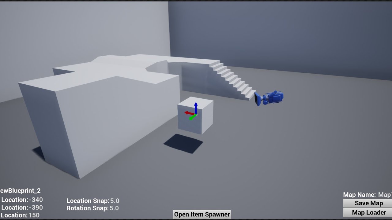 Runtime Multiplayer Map Editor Published!