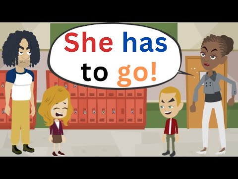 Klara must go! - Conversation in English - English Communication Lesson