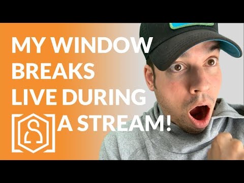 My Window SHATTERS Live on YouTube!