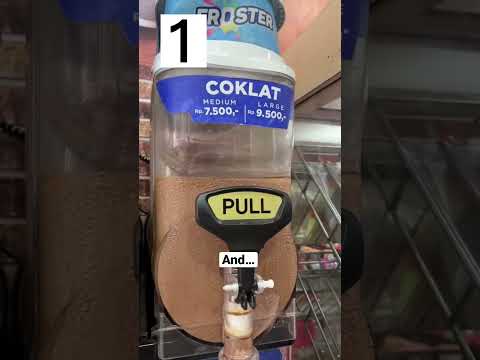 How many weird things can I find in the Indonesian Circle K?
