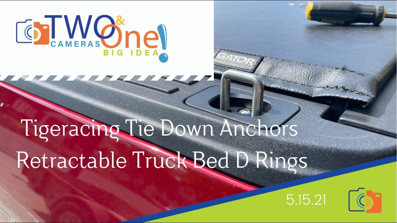 Installing the Retractable Bed Side D Rings from Tiger Racing