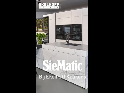 SieMatic keukens in de keukenshowroom van Ekelhoff