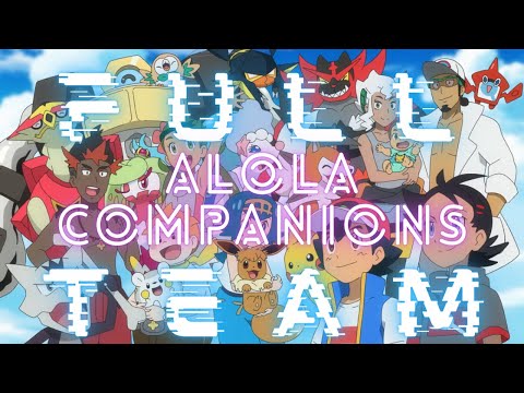 FULL ALOLA COMPANIONS TEAM (Pokémon Showdown)