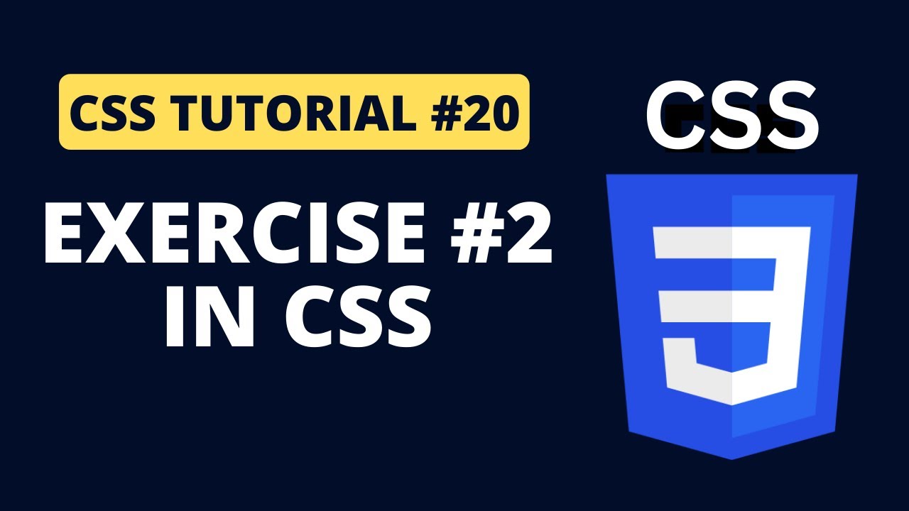 CSS Tutorial #20 - Exercise on text properties, font and icons in CSS