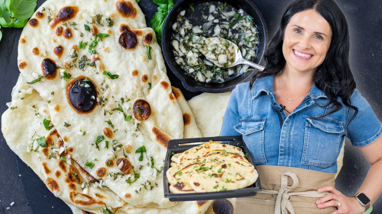 Homemade Naan Bread- Crazy Easy