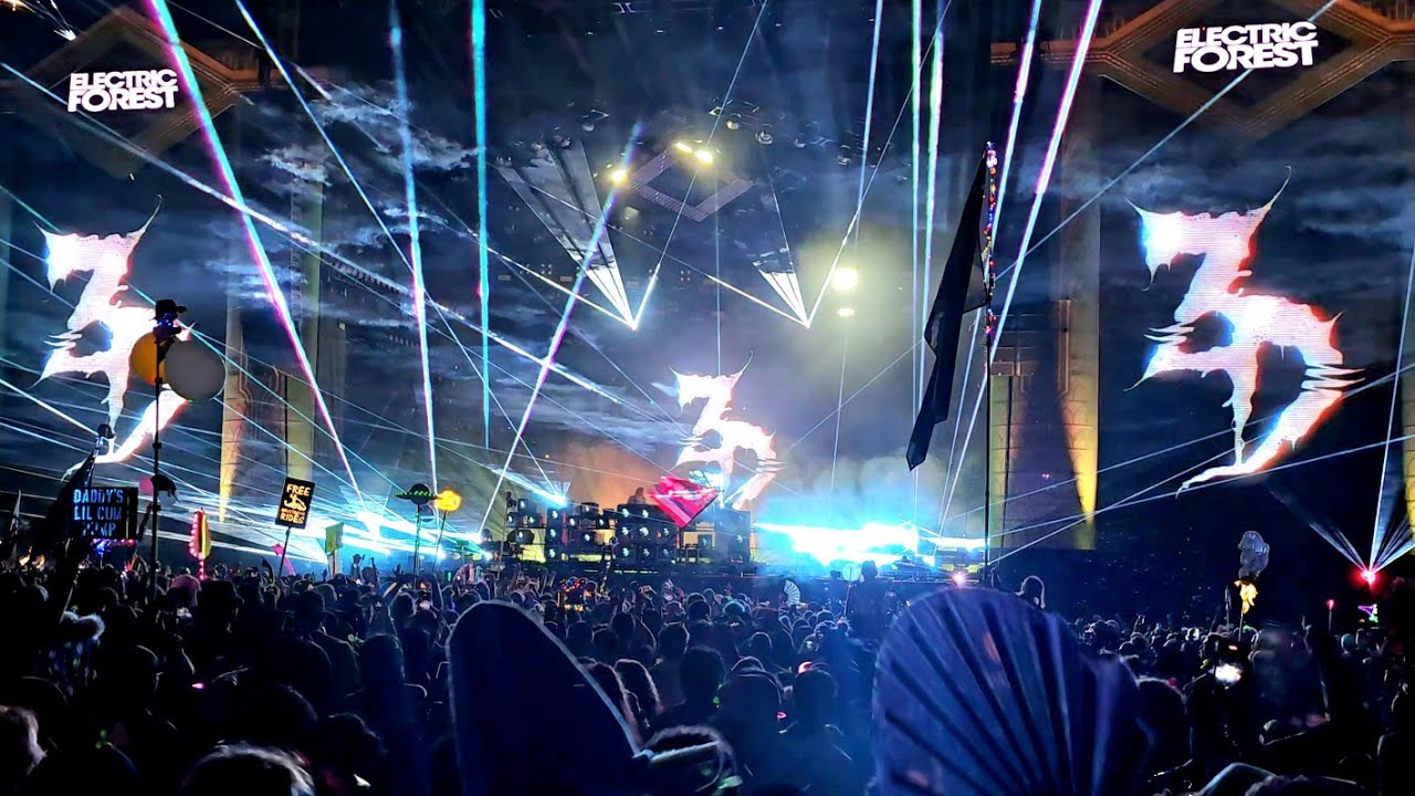 Zeds Dead 2025 Electric Forest 