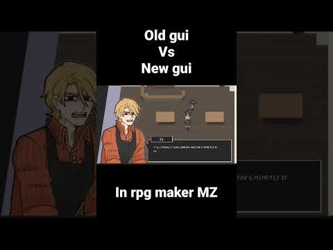I made animated dialogue gui in RPG maker MZ using plugins!