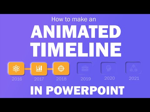 Animated PowerPoint Timeline Slide Design | Stepy by Step