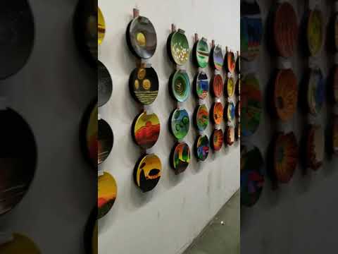 wall arts design #Architecture #design #interior #terracota #plate #painting NCTU