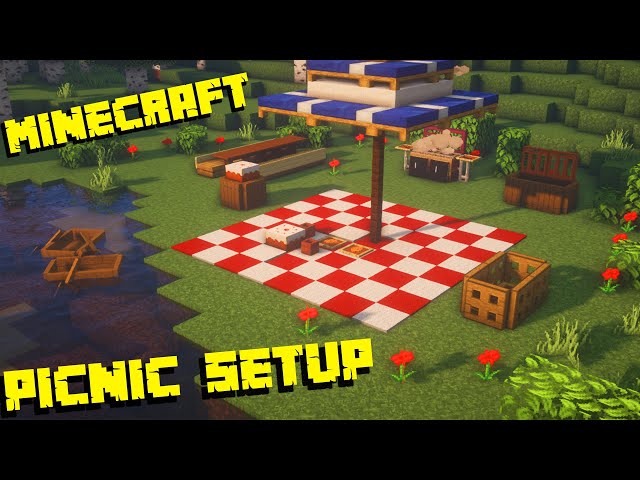 7 best Minecraft picnic builds