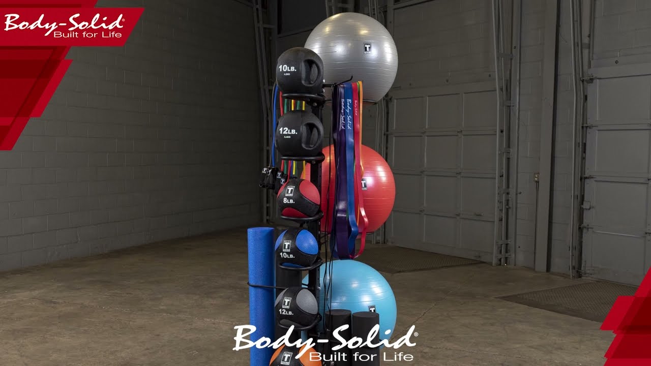 Body-Solid GAR100 Multi-Accessory Rack