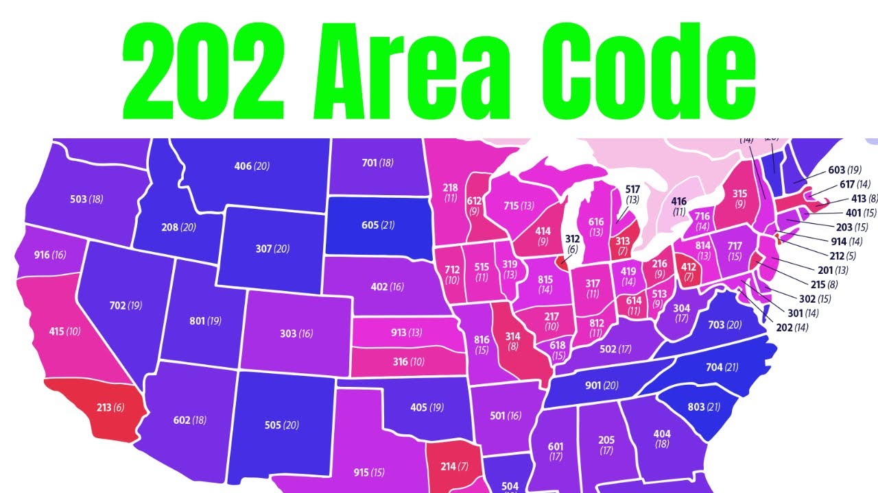 Where is 202 Area Code Location, Time Zone, Zip Code