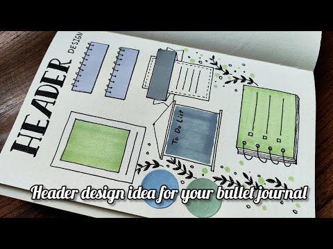 Ultimate Guide to Creative Header Designs for Your Bullet Journal!