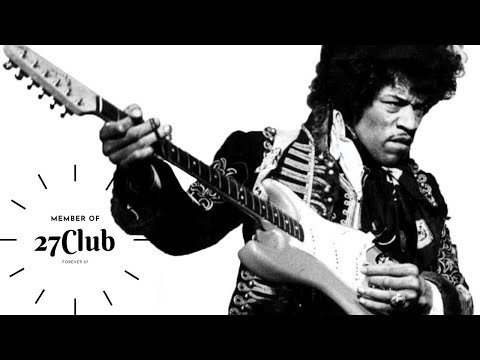 Jimi Hendrix - His Death - Member of the 27 Club