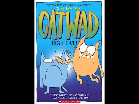 Catwad Book 5: High Five HD ( COMIC-DUB ) READ ALOUD Jim Benton