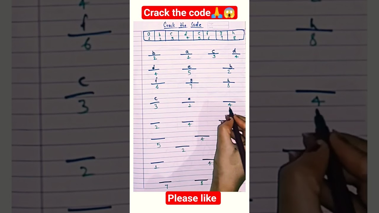 Crack the Code! | Fun Logic Puzzle Activity for Kids 🔢🧠#shortsfeed #shorts #braingames