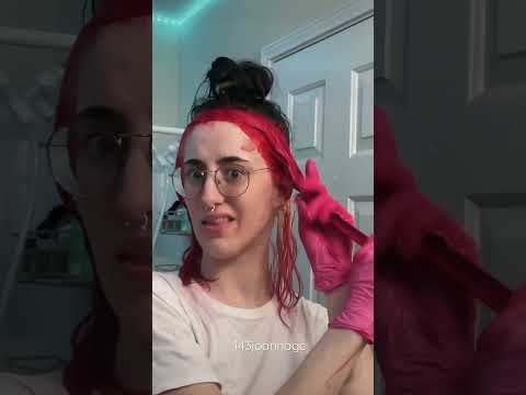 I’ll never stop doing my own hair 🤪 #hairdye #hairdyeing #hair #redhair #diyhair #diyhaircolor