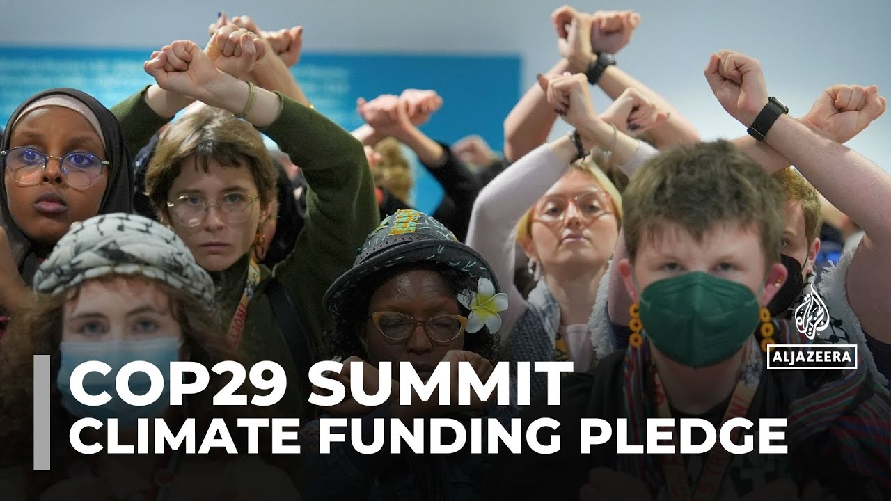 ‘It’s a joke’: $250bn climate finance offer met with scorn at COP29