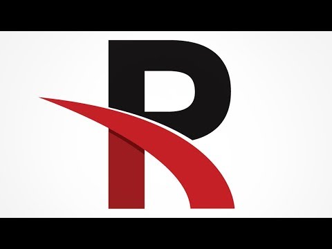 LETTER R LOGO DESIGN ILLUSTRATOR | R LETTER LOGO DESIGN IN ILLUSTRATOR