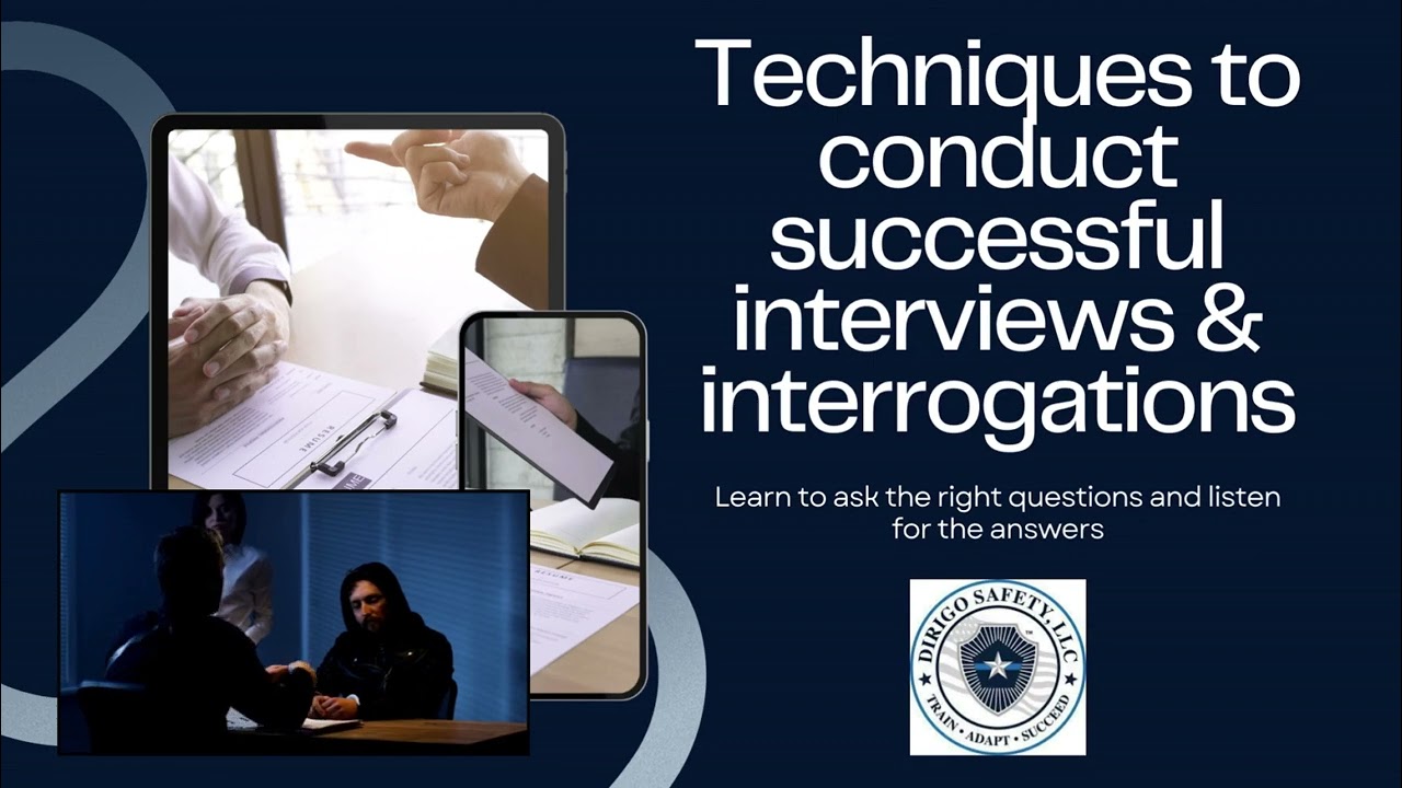 Interview and Interrogation Course