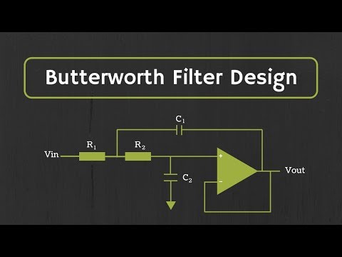 Butterworth Filter : Design of Low Pass and High Pass Filters