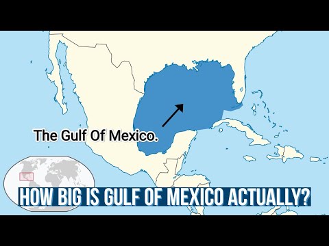 Gulf Of Mexico - How Big Is Gulf Of Mexico Actually?