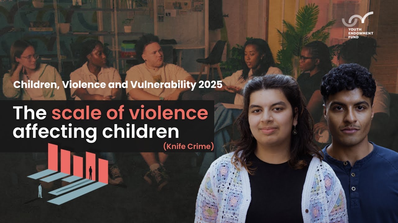 The scale of violence affecting children - knife crime