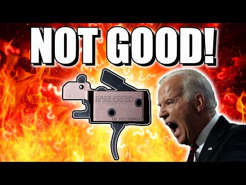 ATF NOW CLAIMS A TRIGGER IS A MACHINE GUN!!! Rare Breed Triggers v. Garland