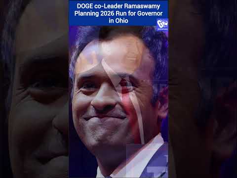 "BREAKING: From DOGE to Governor? Ramaswamy's SHOCKING Ohio Announcement 🔥"