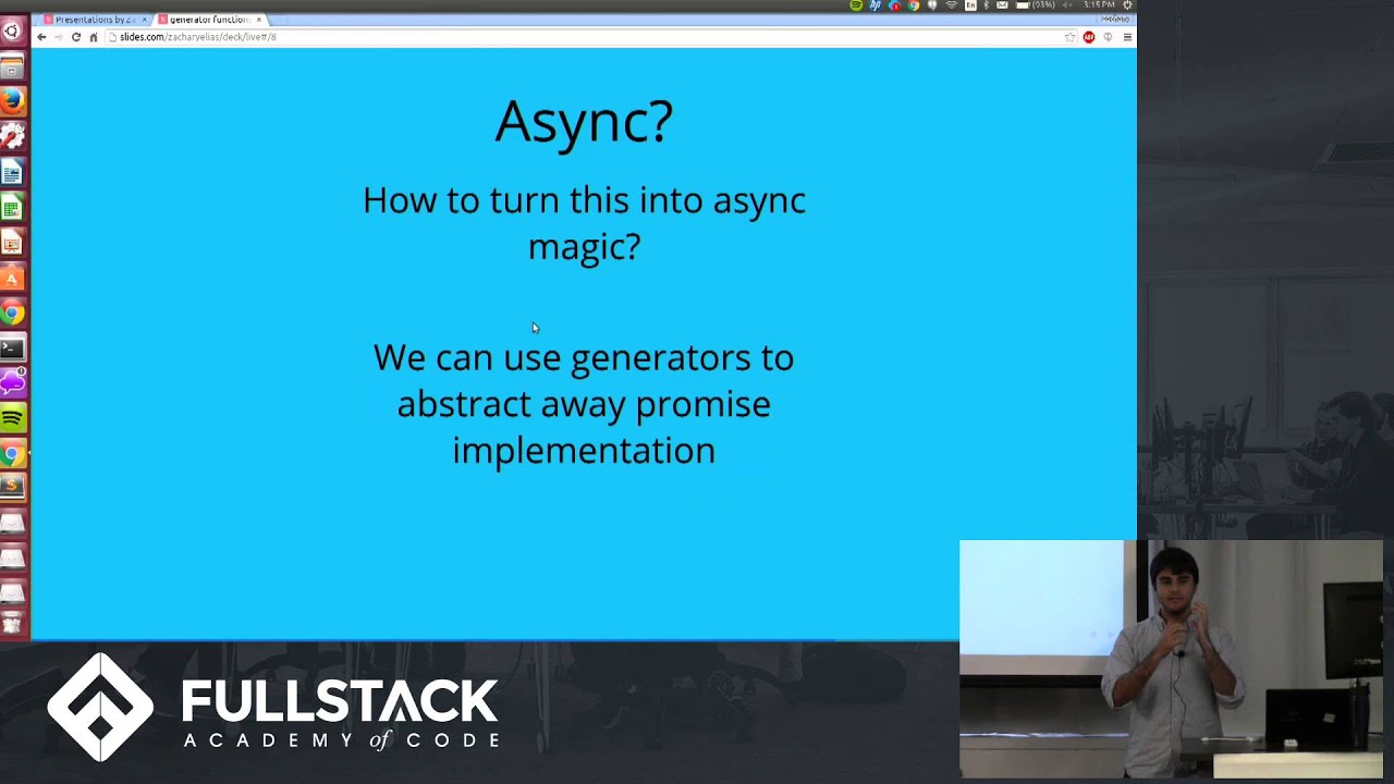JavaScript Generators Tutorial - Understanding E6 Generators