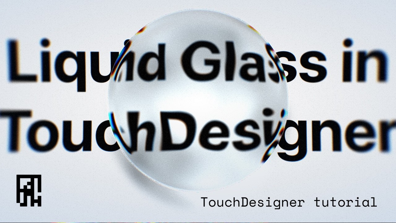 Liquid glass | TouchDesigner Tutorial