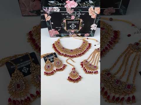 BRIDAL SET | JEWELLERY | WEDDING SET | BUKHARI ACCESSORIES | CHETUM