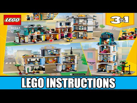 LEGO Instructions | Creator | 31141 | Main Street (All Books)