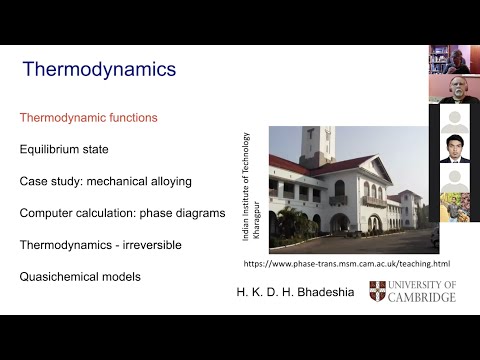Thermodynamics - introduction to the functions
